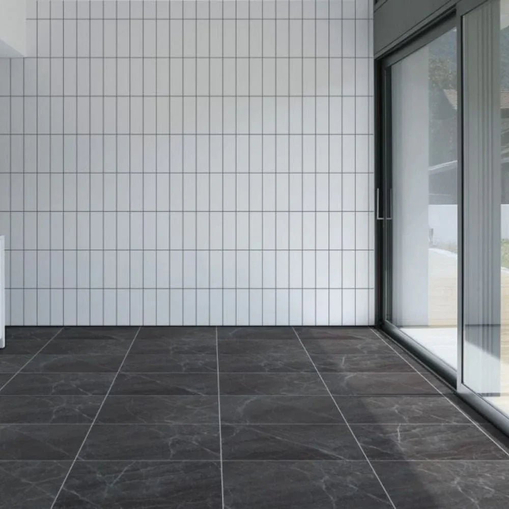Stromboli Anthracite Porcelain Tile 60 x 60cm