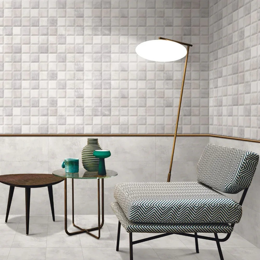 Milton Grey Porcelain Tile 60 x 120cm