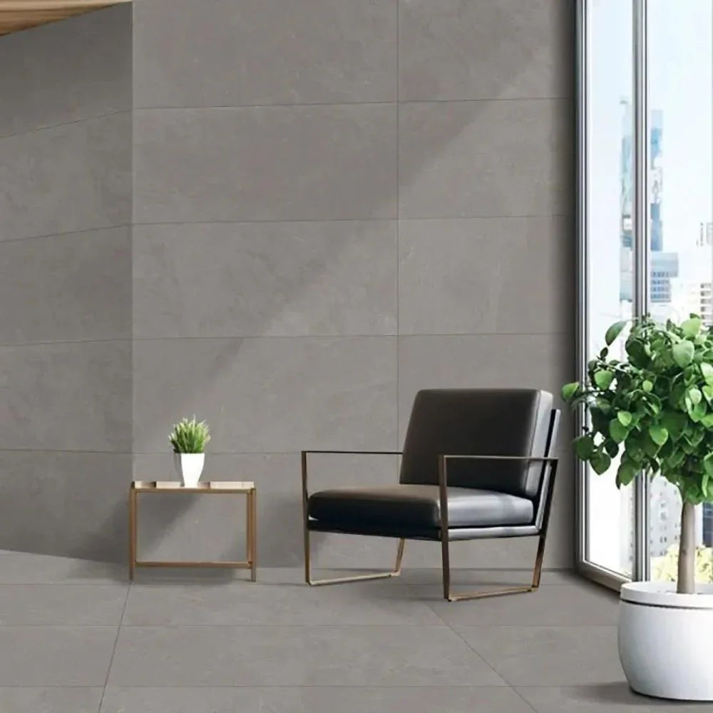 Mood Smoke Porcelain Tile 60 x 120cm