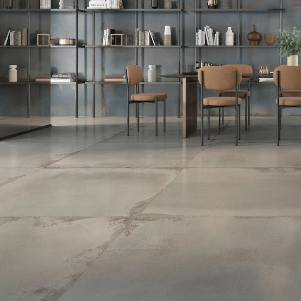 Solvenza Grey Porcelain Tile 60 x 120cm