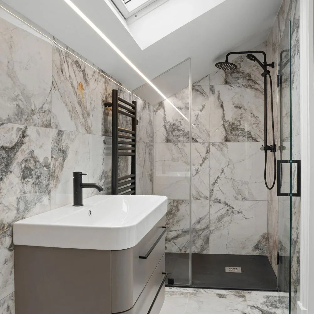 Visible Ore Porcelain Tile