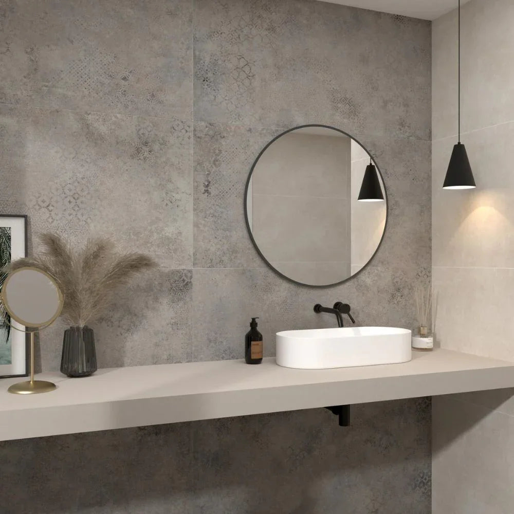 Beta Beat Grey Porcelain Tile 60 x 120cm