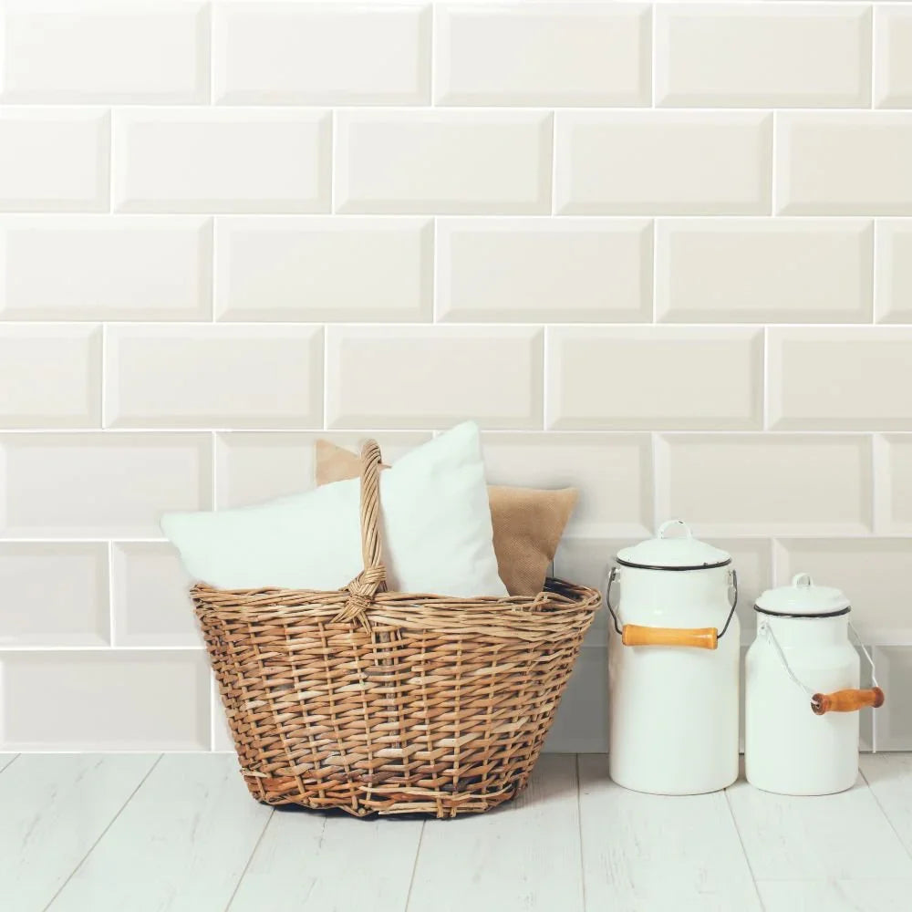 Bisaldo Cream Subway Tile 10 x 20cm