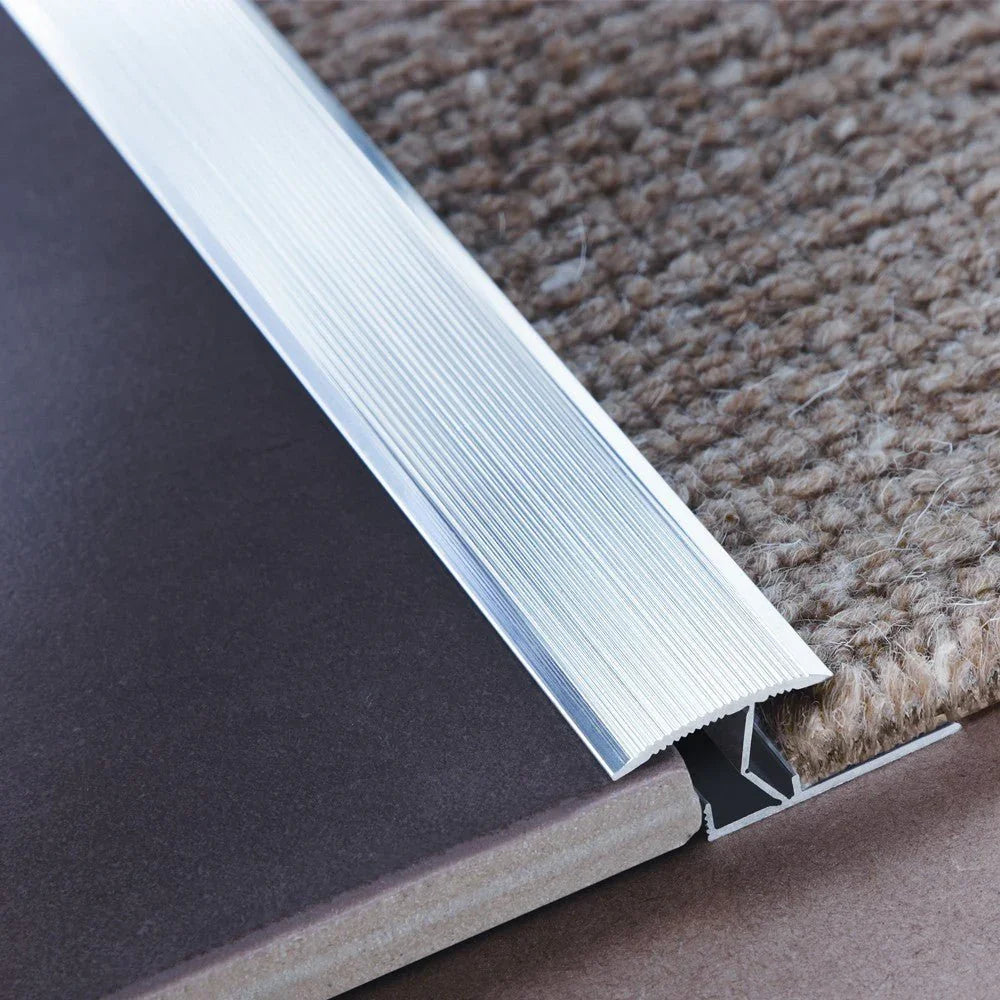 Silver Aluminium Doorway Strip | 910mm